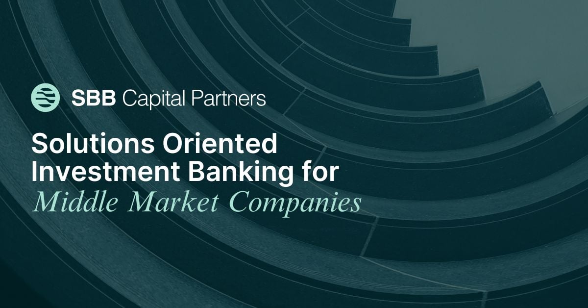 SBB Capital Partners | Your Partner in Middle Market M&A